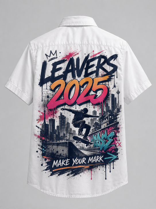 Leavers Shirts UK | Custom School Leavers Shirts Printed from £20